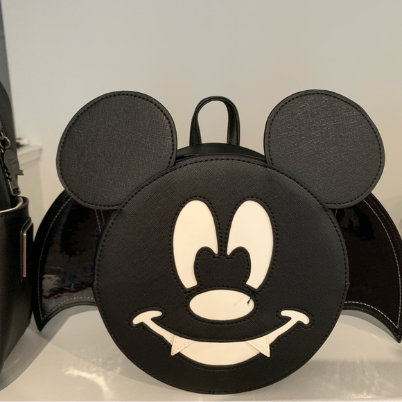 Loungefly | Bags | Bat Mickey Mouse Convertible Loungefly Bag | Poshmark